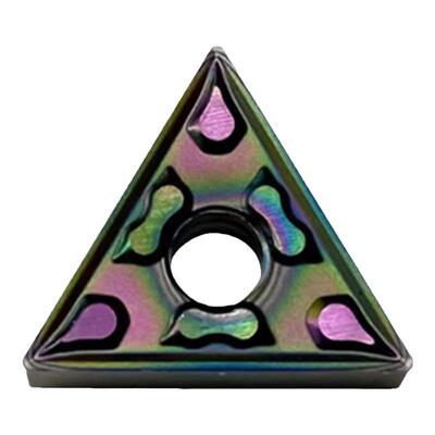 彩色淬火钢数控刀片钛合金