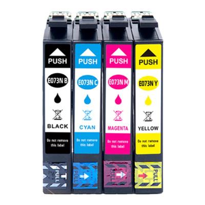 亿讯适用爱普生73/73N墨盒C79 C90 C110 CX3900 CX5500 CX8300 T20 T22E TX100 110 T40W TX300F T0731墨水盒