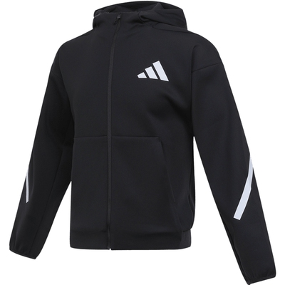 滔搏adidas阿迪达斯大童运动休闲舒适健身夹克外套JL9281