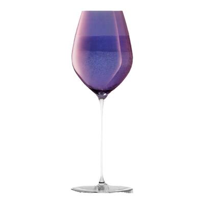 英国lsa黛拉紫水晶玻璃葡萄酒杯