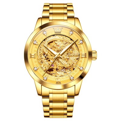 进口机芯男士手表机械表防水正品