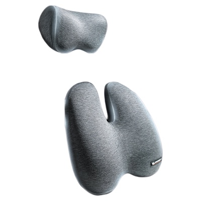 米其林汽车头枕车内靠枕护颈枕车用靠头枕主驾驶头枕云系记忆棉枕