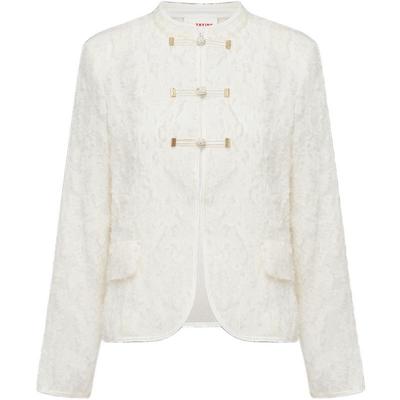 雅莹国风新中式小立领外套