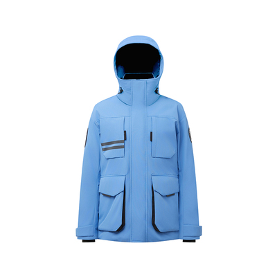 波司登极寒女士工装蓝色鹅绒服