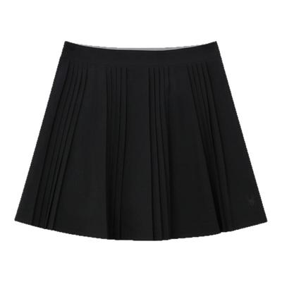 SPYDER蜘蛛新品运动短裙女士a字版型时尚高腰白色25CS550W