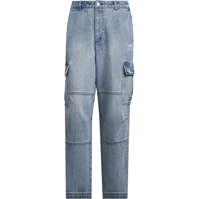 Adidas/阿迪达斯正品三叶草男士复古街头风工装牛仔裤KS5980