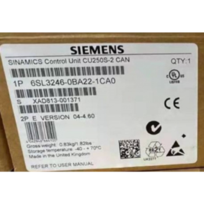 议价6SL3246-0BA22-1CA0西门子G120变频器控制单元6SL32460BA221C