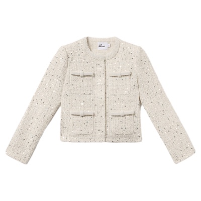 self-portrait粗花呢小香风外套