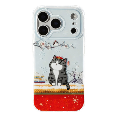 吾皇猫联名国风双层磁吸手机壳