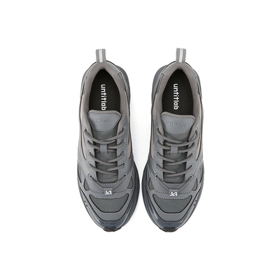 untitlab底跟尖圆头网面休闲鞋