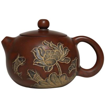 此时此刻广西钦州茶壶茶具坭兴陶