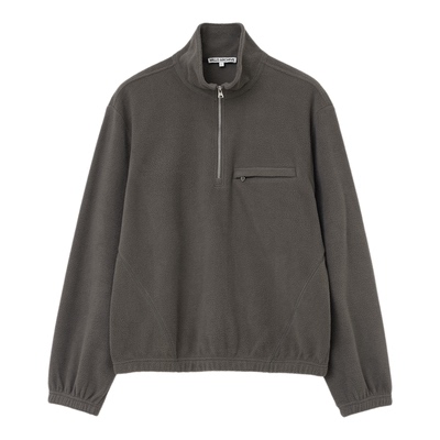 Millo Archive25秋冬新款男休闲摇粒绒半拉链卫衣外套上衣简约