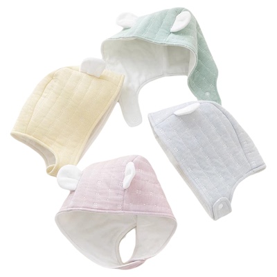 乖奇熊婴儿帽子护囟门胎帽