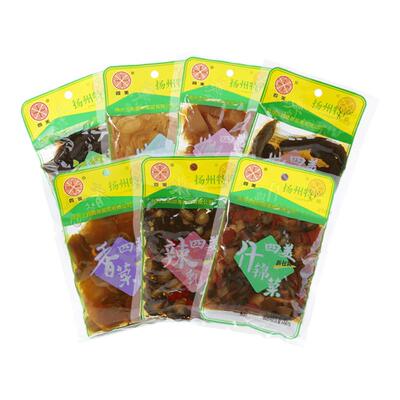 扬州特产袋装三和四美酱菜