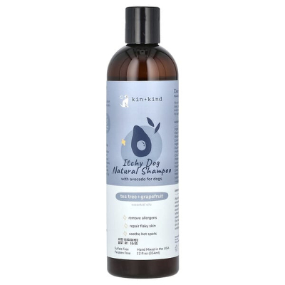 Kin+Kind 狗狗发痒缓解天然洗发水宠物狗茶树葡萄柚香深度清洁芳