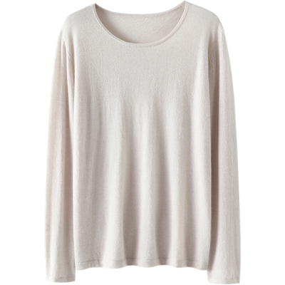 启超高端100%纯山羊绒衫