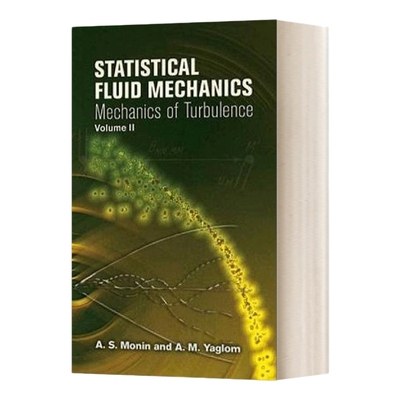 英文原版 Statistical Fluid Mechanics Volume II Mechanics of Turbulence 统计流体力学 湍流力学 第二卷 英文版 进口英语书籍