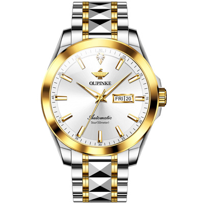 欧品客真钻机械表男士时尚高档