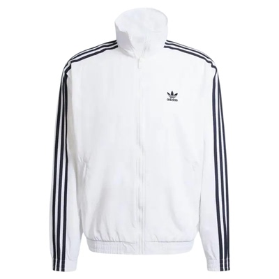 adidas阿迪达斯 三叶草2025秋季新款梭织立领运动外套 男款JY1328