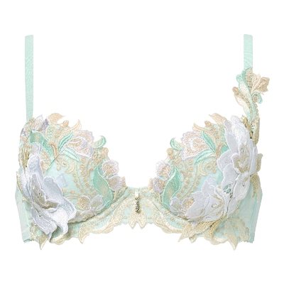 Salute聚拢立体刺绣性感大码文胸