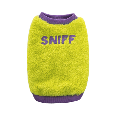 Sniff宠物狗猫咪秋冬装舒棉绒背心毛绒背心泰迪比熊中小型犬衣服