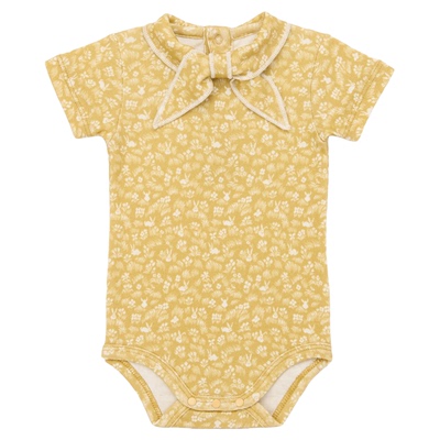 Little现货 Misha Puff SS26宝宝幼童印花短袖包屁衣pima棉