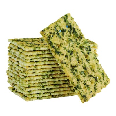 海苔薄脆咸味紫菜饼干代餐