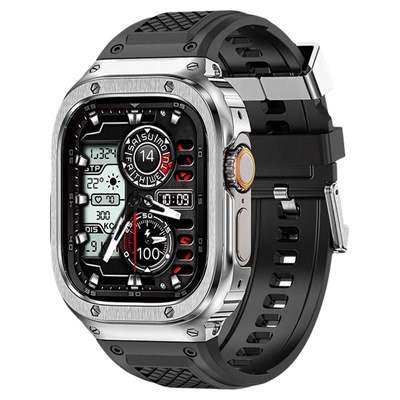 清歌适用iWatch金属表壳一体表带