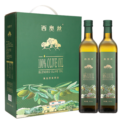 西奥丝橄榄油500mlx2礼盒