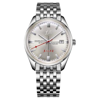 精钢表带送皮带国货海鸥表礼盒装