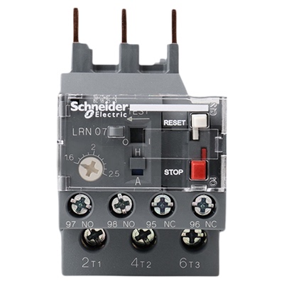 施耐德热继电器220V过载保护380V三相热过载继电器LRN官方旗舰店
