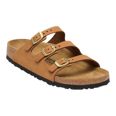 BIRKENSTOCK绒面革多带拖鞋