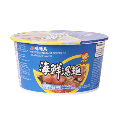 味丹味味A排骨鸡汤面袋装碗装