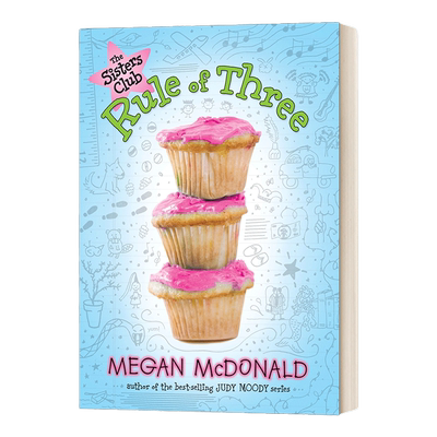 英文原版 The Sisters Club Rule of Three 姐妹俱乐部 三法则 儿童表演艺术主题小说 Megan McDonald 英文版 进口英语原版书籍