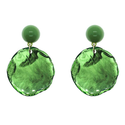 烟雾纹理显白吸睛摩登耳环