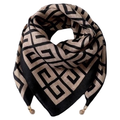 2025新款磁吸扣方巾三角巾