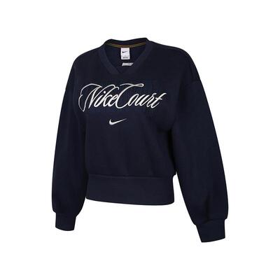 Nike耐克男装2025冬季新款NKCT HRTG FLC CREW抓绒套头卫衣IB0758