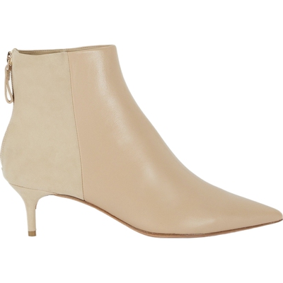 【限时折上9折】Alexandre Birman 秋冬女皮革绒面革踝靴