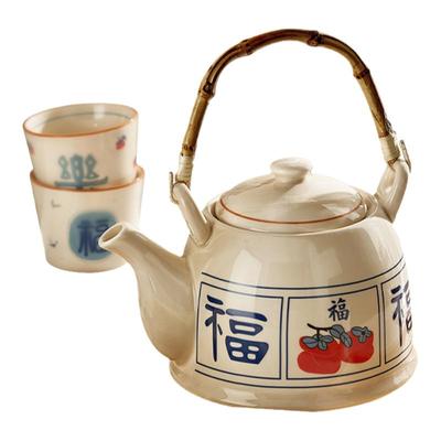 中式陶瓷茶壶泡茶壶家用乔迁礼物