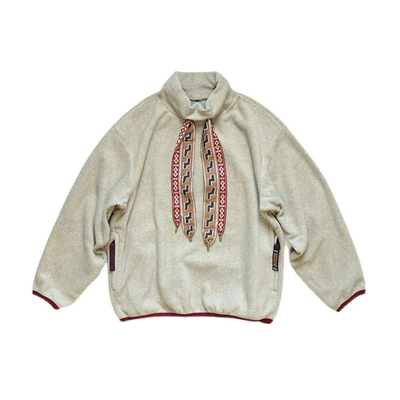 摇粒绒高领套头卫卫衣