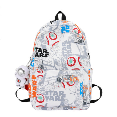 涂鸦休闲潮酷学生双肩包