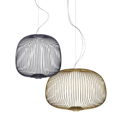 意大利Foscarini spokes现代简约别墅卧室餐厅吊灯客厅复式楼梯灯
