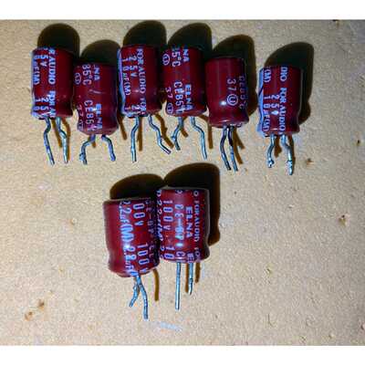 询价-依娜FORAUDIO红袍电容25V10UF6个
