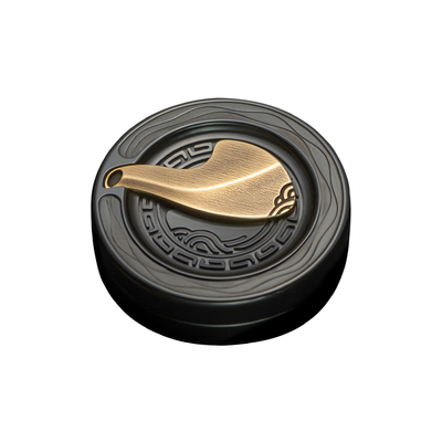 食肉者木樱&ACedc联名和器币磁力推牌不锈钢锆合金解压啪啪币 edc