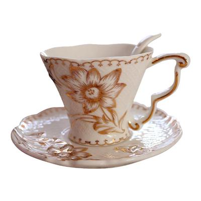 欧式骨瓷咖啡杯碟家用英式下午茶