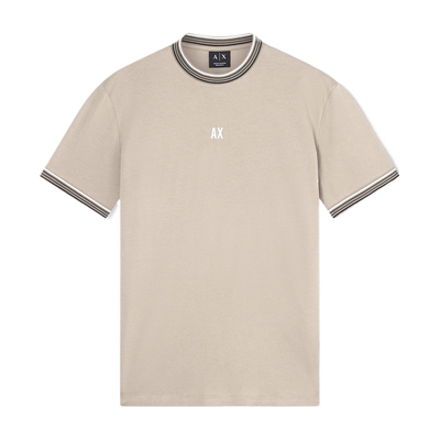 AX/阿玛尼男士圆领短袖正肩T恤