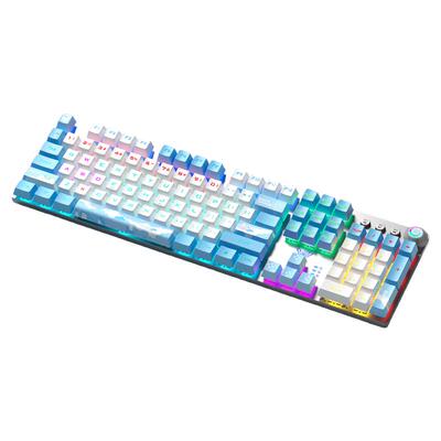 狼蛛108键机械键盘鼠标耳机套装