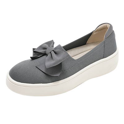 透气防滑轻便上班鞋厚底休闲鞋