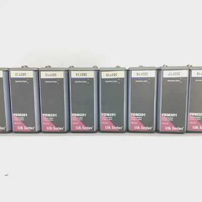Lot of 8 Invensys Foxboro FBM201 P0914SQ Channel Isolated 8