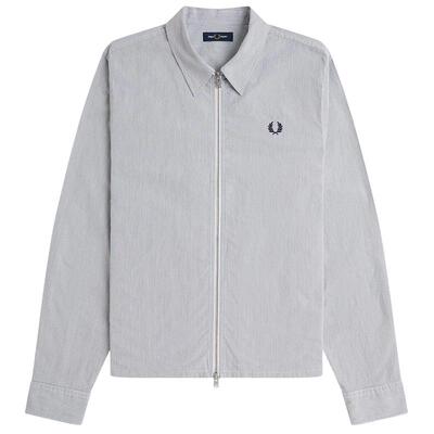 FRED PERRY男士休闲夹克2026春季翻领拉链麦穗刺绣宽松外套M2403